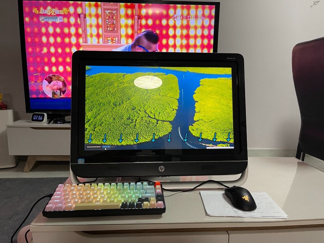 HP Pavilion TouchSmart 23 All In One PC AIO Desktop Computers Tech Desktops On Carousell