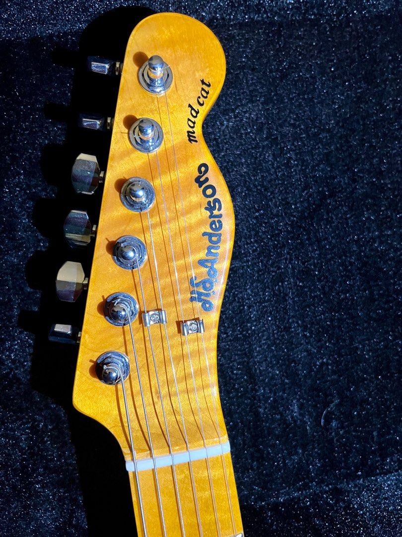 HS Anderson HS-1 Mad Cat Guitar (Moridaira), Hobbies & Toys, Music ...