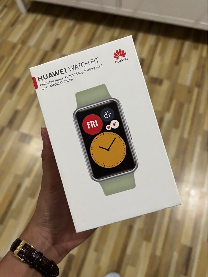 HUAWEI WATCH FIT, Mobile Phones & Gadgets, Wearables & Smart Watches on ...