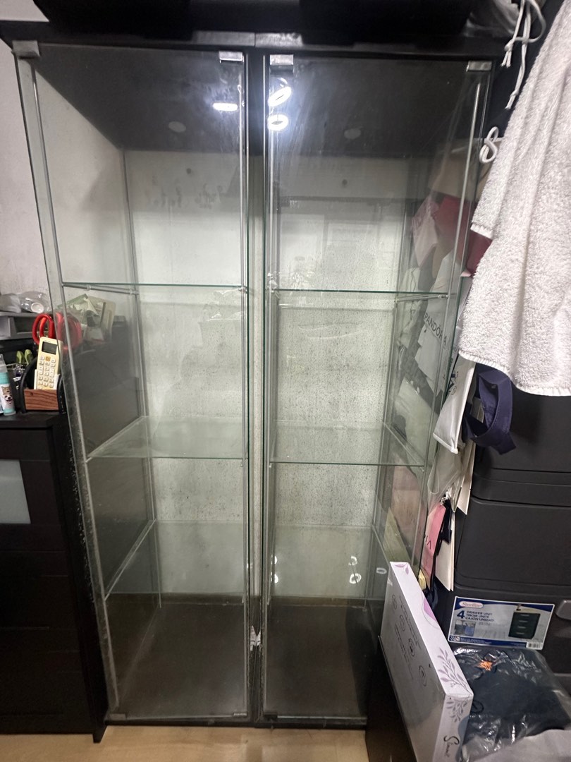 Ikea Glass Display Cabinet Furniture And Home Living Furniture Shelves Cabinets And Racks On