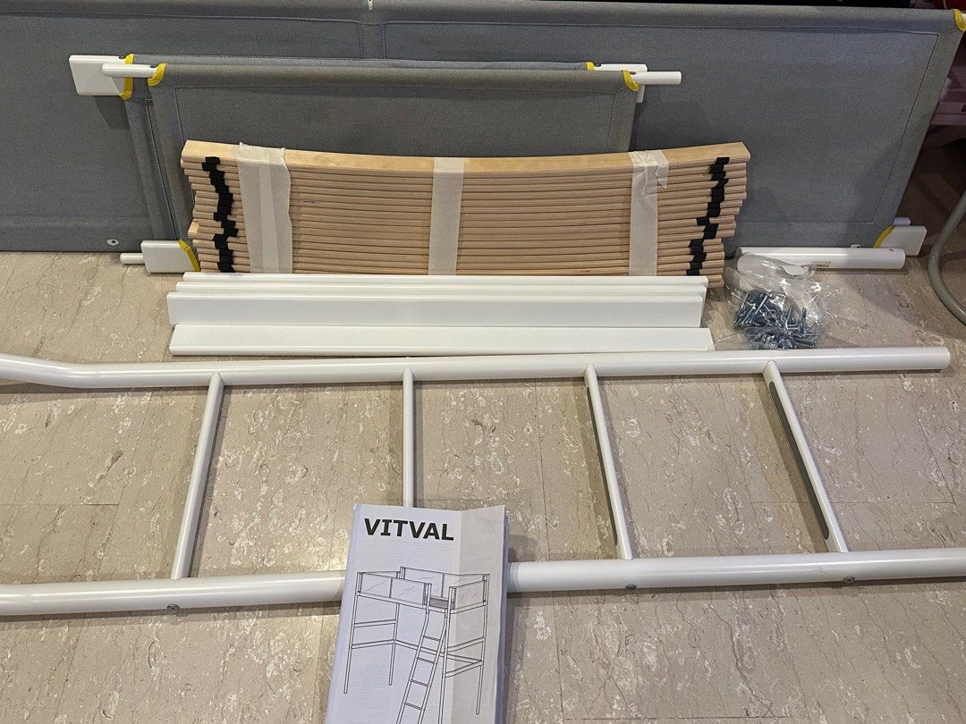 Ikea Loft Bed ( Vitval), Furniture & Home Living, Furniture, Bed Frames ...