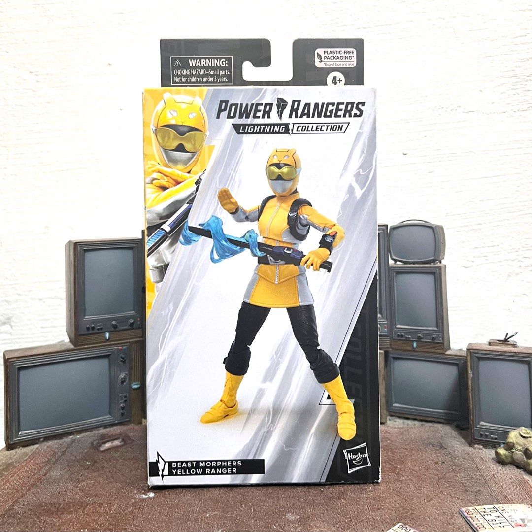 [In hand - $42 each] Hasbro Power Rangers Lightning Collection Dino Charge Blue, Wild Force ...