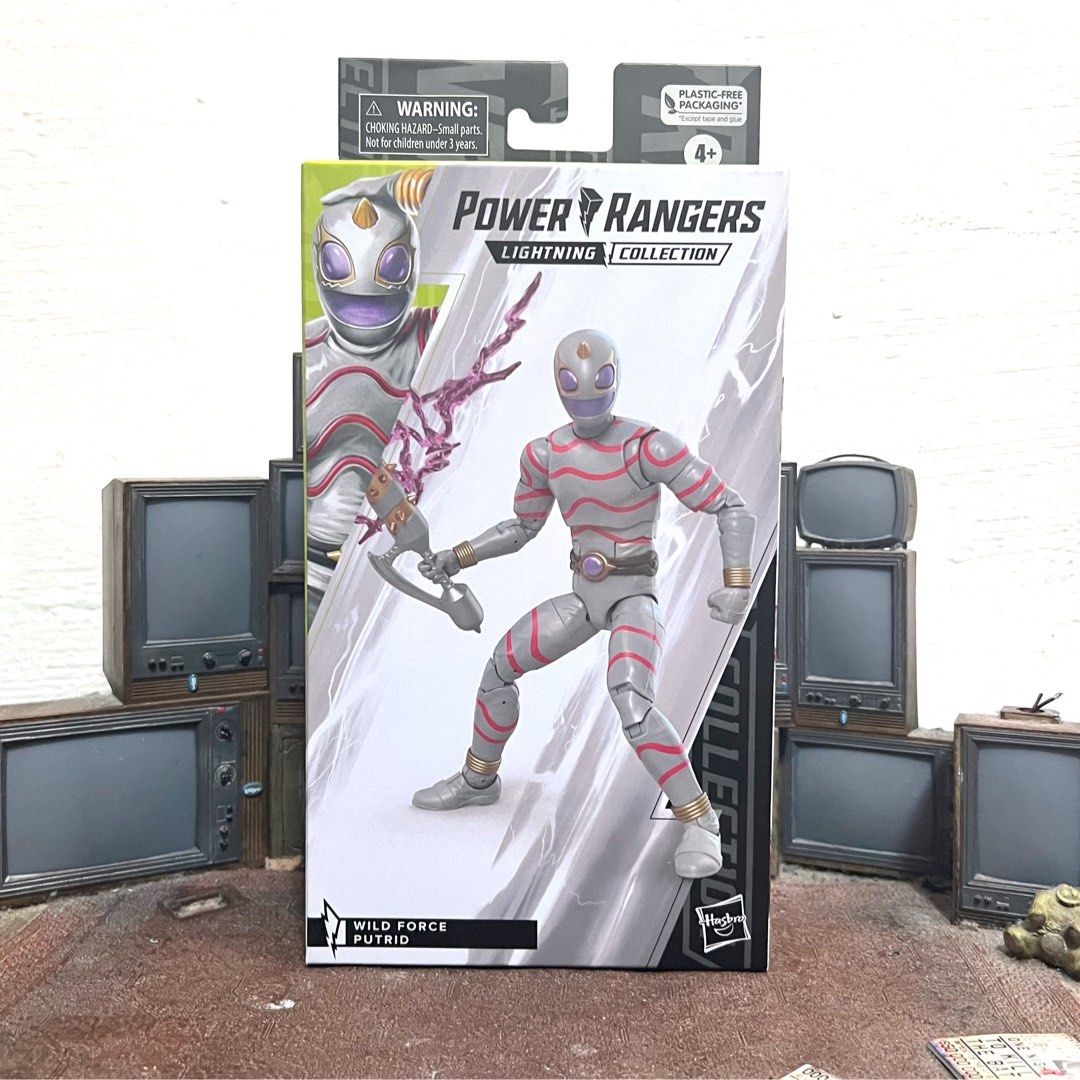 [In hand - $42 each] Hasbro Power Rangers Lightning Collection Dino Charge Blue, Wild Force ...