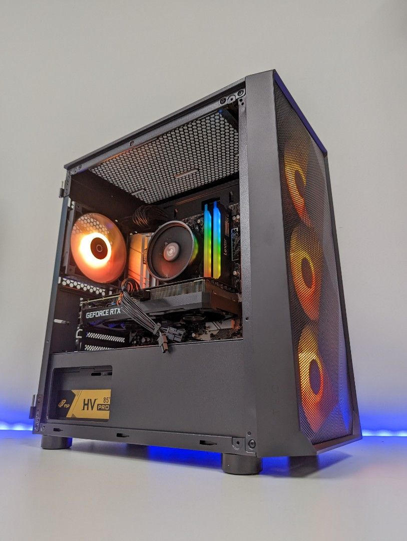 INTEL I5 13400F + RTX 3080 Custom Gaming PC - max out cyberpunk ...