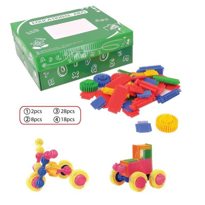 Interlocking Flexible IQ Blocks, Hobbies & Toys, Toys & Games on Carousell