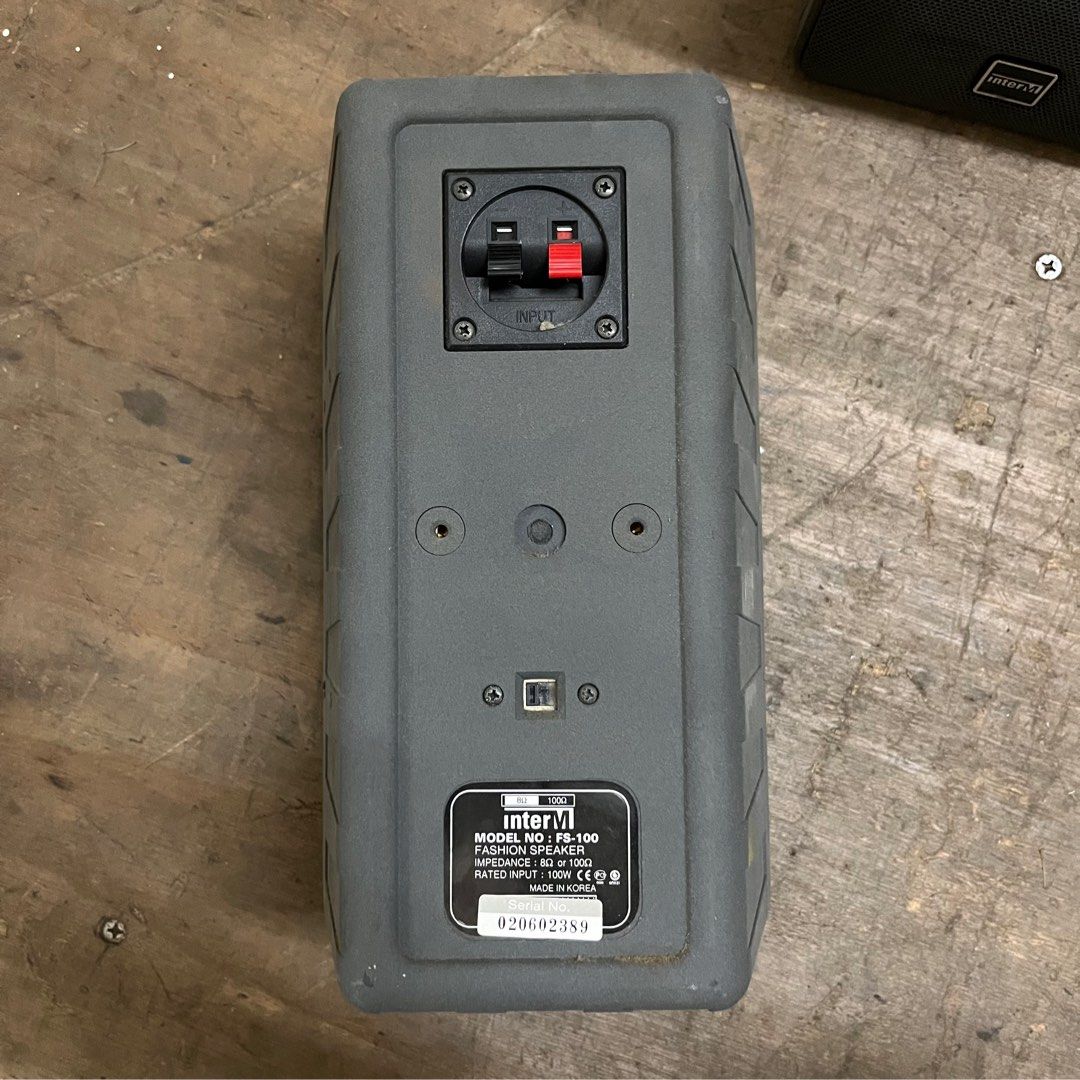 Inter-m FS100 Monitor Speakers (100W), Audio, Soundbars, Speakers & Amplifiers on Carousell