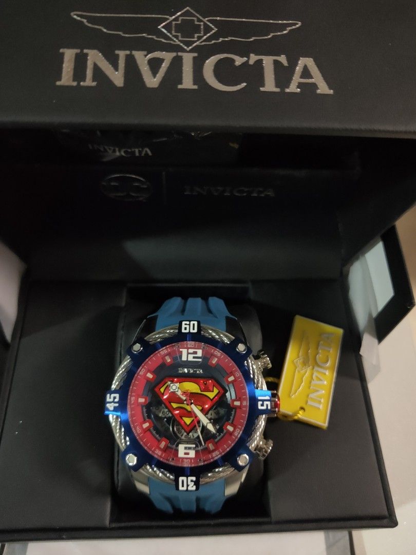 Invicta Superman watch limited edition, Men's Fashion, Watches ...