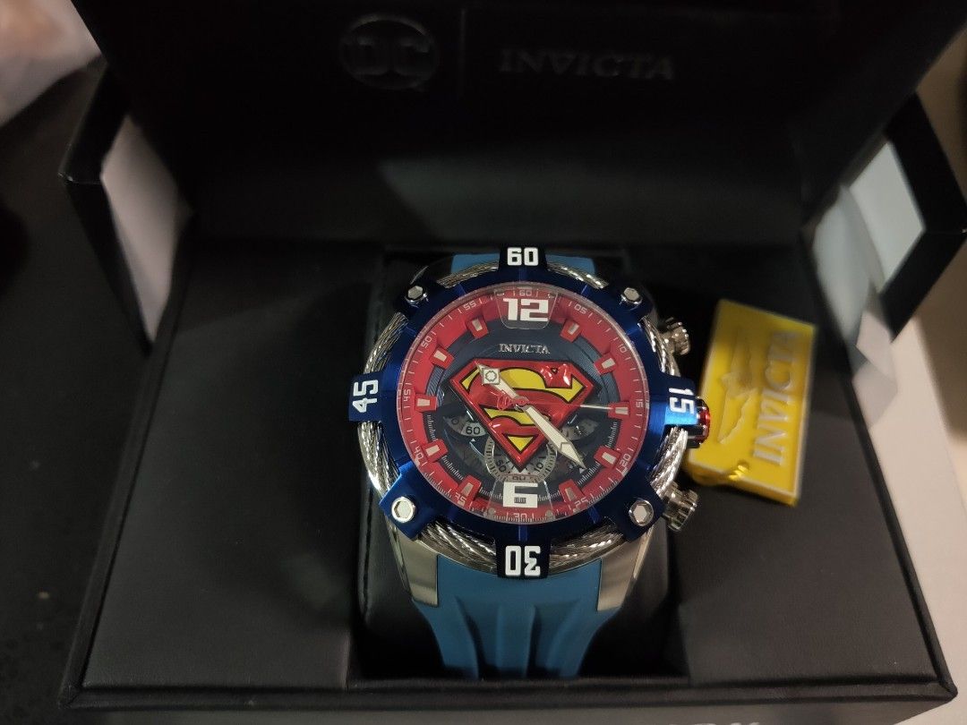 Invicta Superman watch limited edition, Men's Fashion, Watches ...