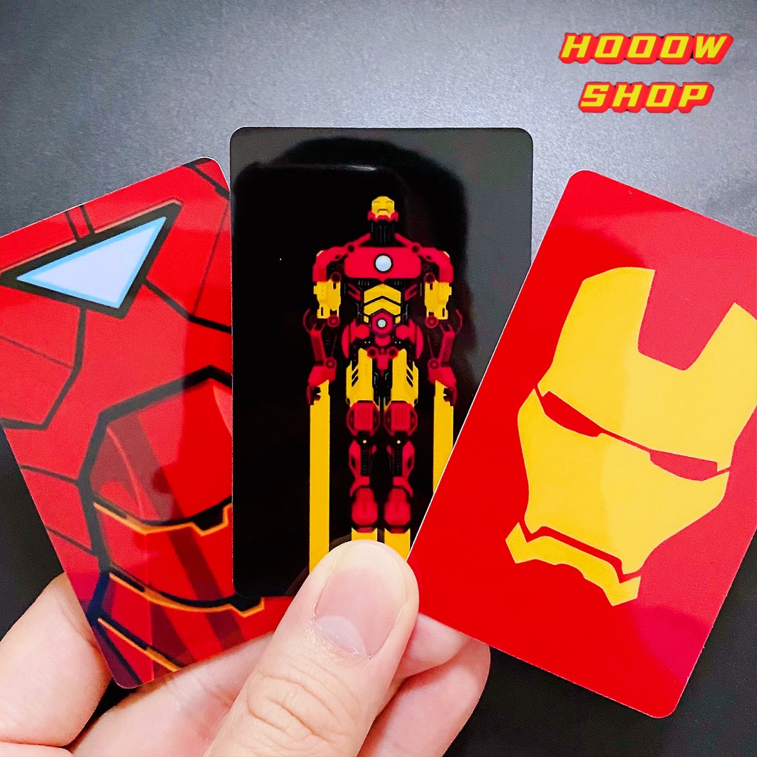 IRON MAN EZLINK CARD STICKERS / SUPERHERO STICKERS, Hobbies & Toys ...