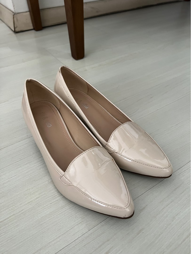 Itti & otto cream heels, Women's Fashion, Footwear, Heels on Carousell