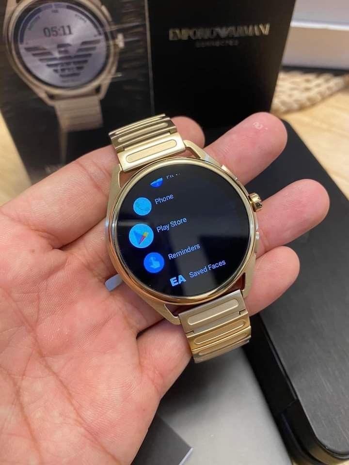 Jam Smart Watch Emporio Armani Original, Men's Fashion, Watches ...