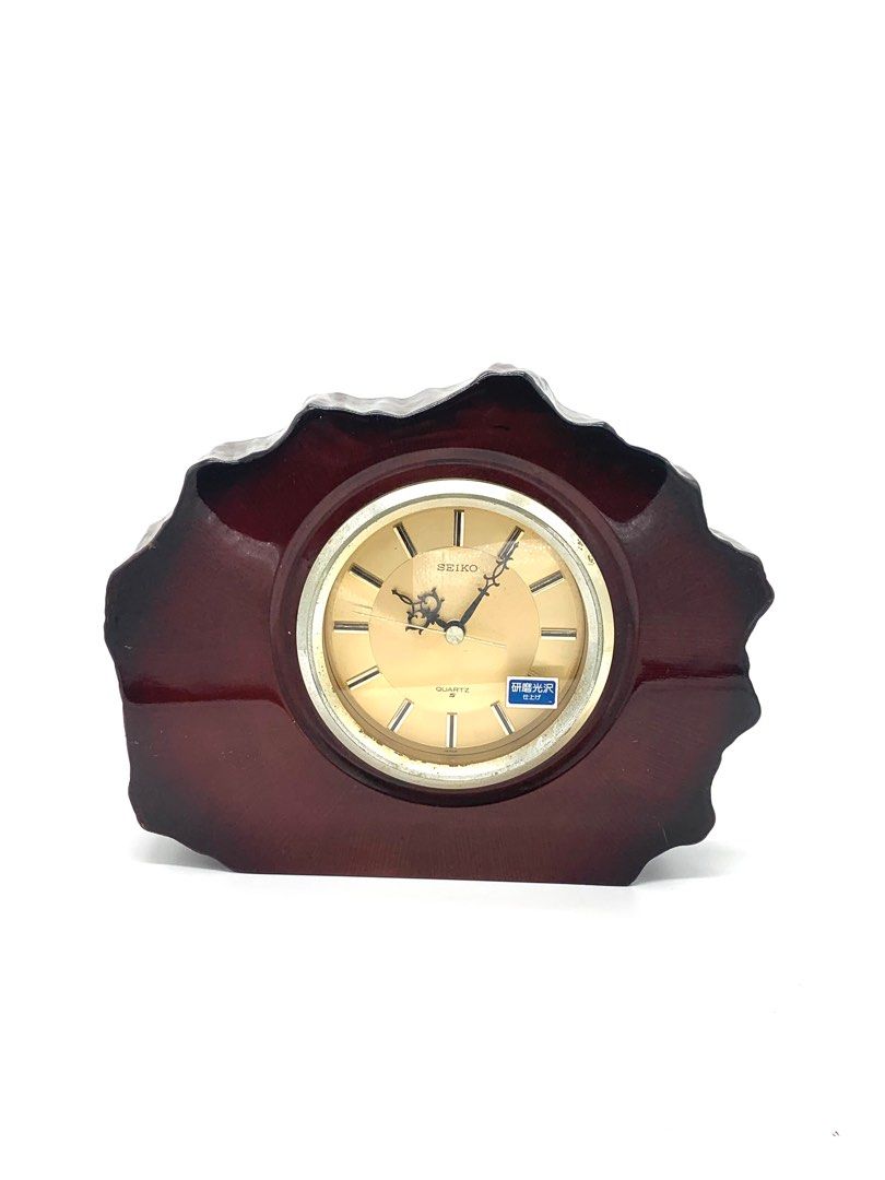 Japan Desk Clock, Furniture & Home Living, Home Decor, Clocks on Carousell