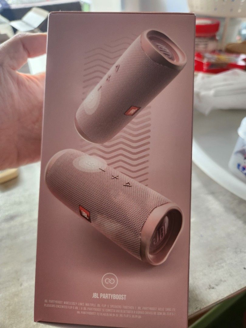 JBL Flip 5 pink, Audio, Soundbars, Speakers & Amplifiers on Carousell