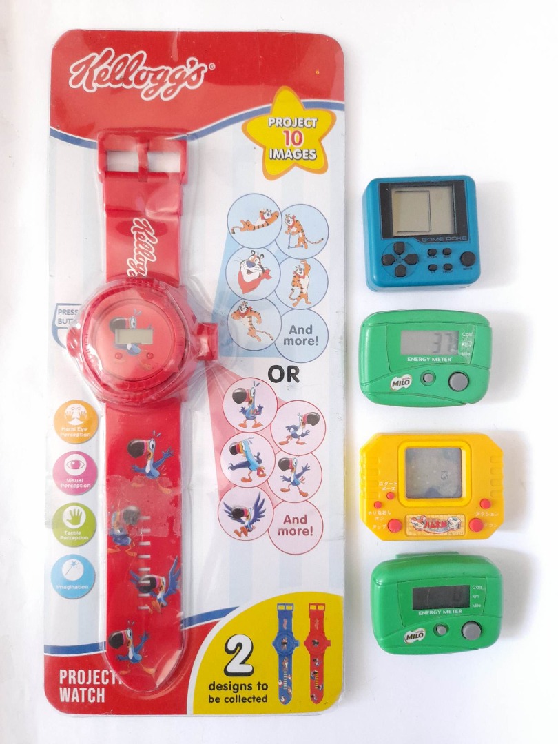 Kelloggs Watch projector Milo Timer Collectible rare toys for kids ...