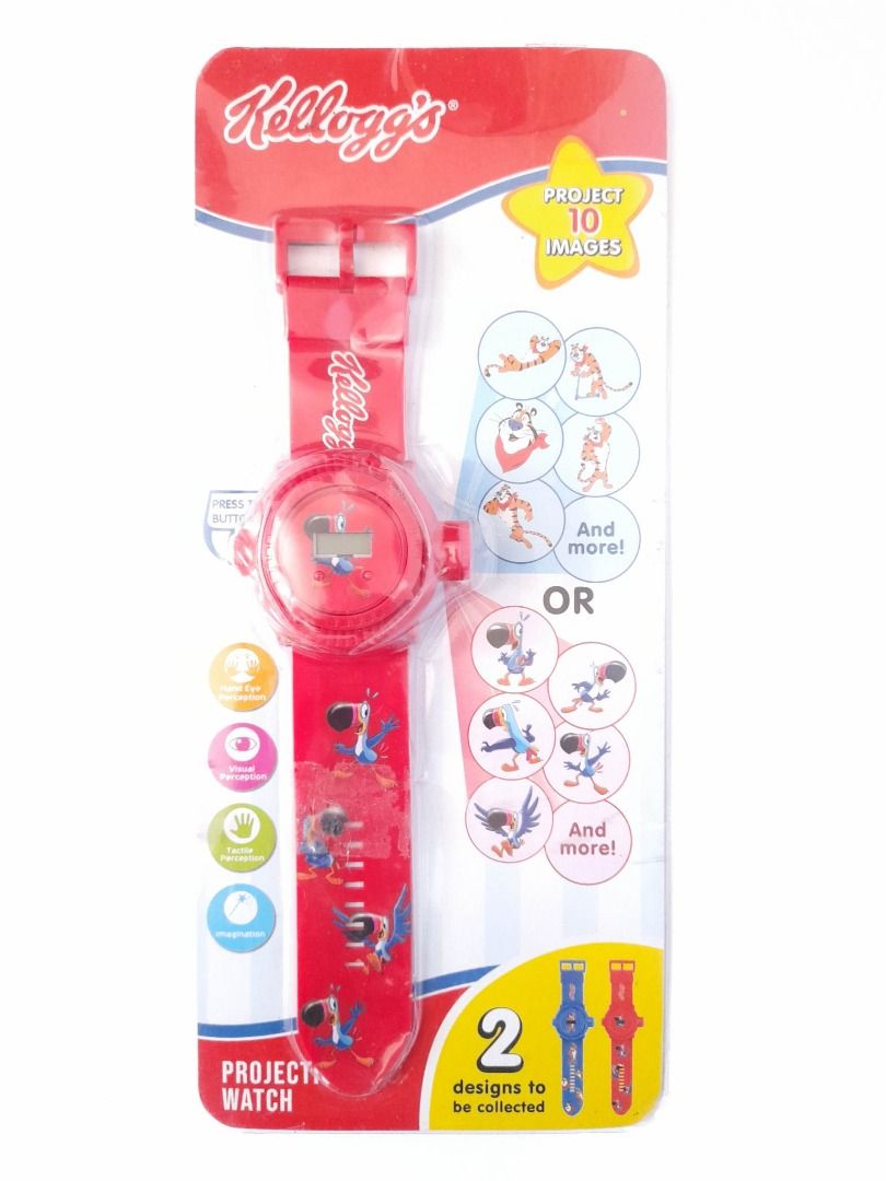 Kelloggs Watch projector Milo Timer Collectible rare toys for kids ...