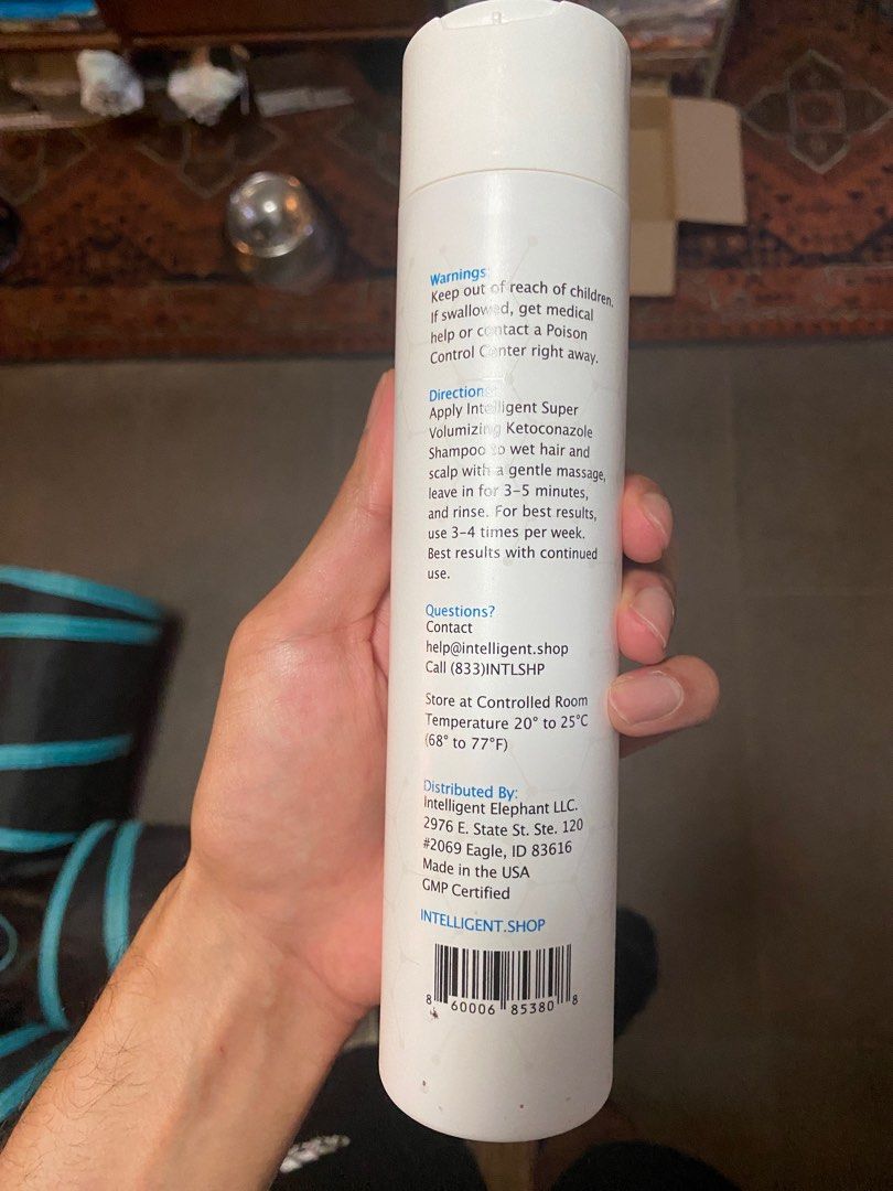 Ketoconazole shampoo ( intelligent super volumizing shampoo ), Beauty ...