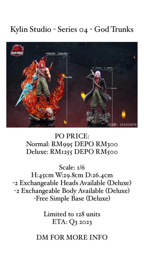 Kylin Studio - Series 04 - God Trunks, Hobbies & Toys, Toys & Games on ...