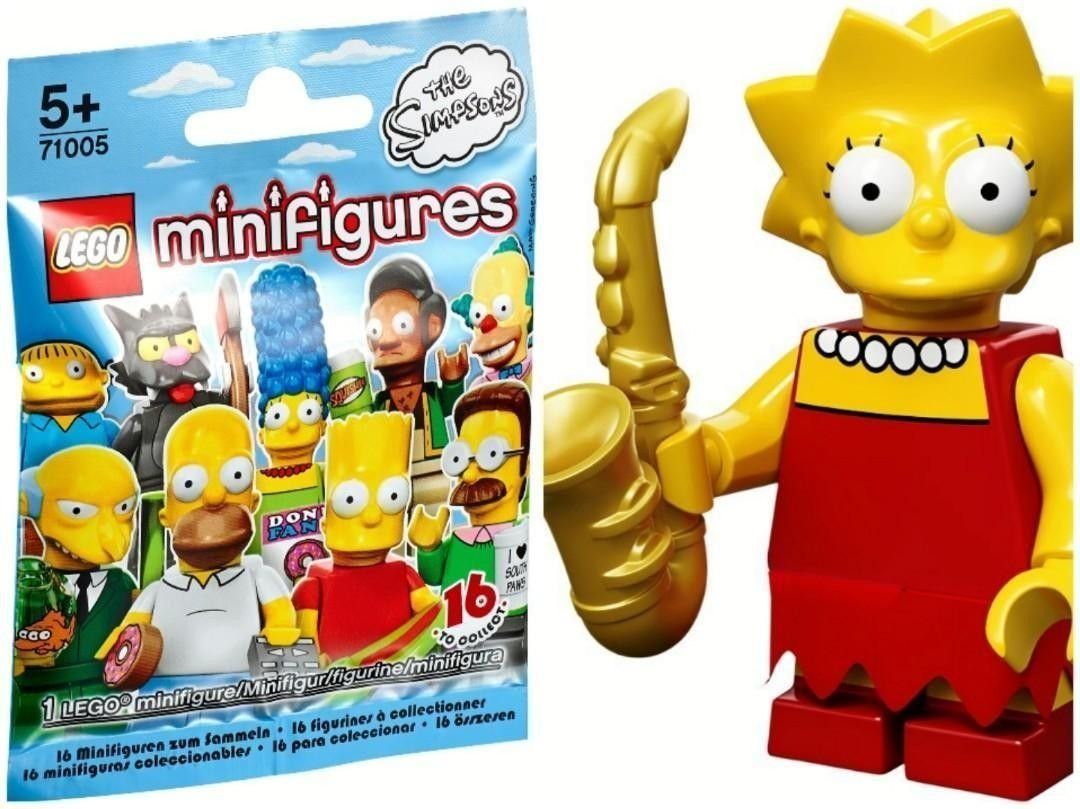 Lego 2014 71005 Collectable Minifigure Series The Simpsons No. 4 Lisa ...