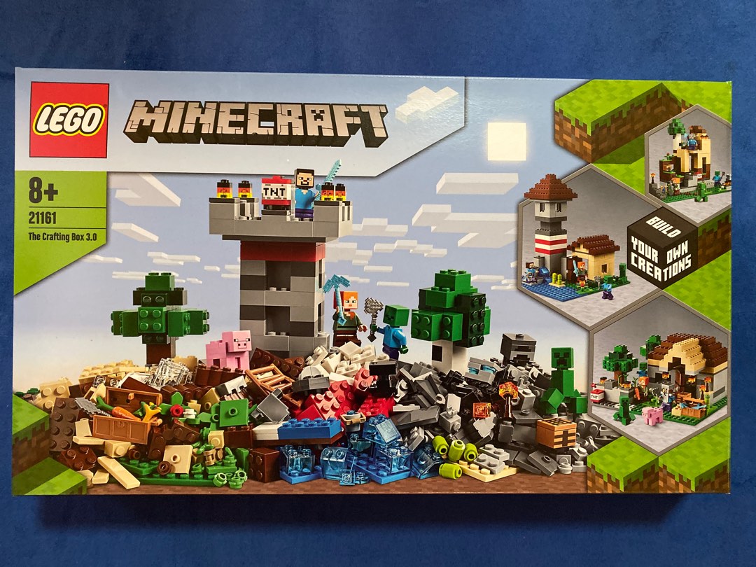 Lego 21161 Minecraft The Crafting Box 3.0, Hobbies & Toys, Toys & Games ...