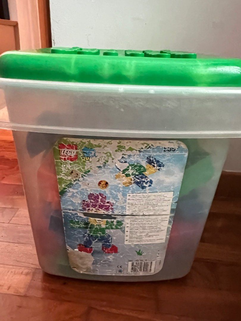 Lego Large Quatro Bucket 5357, Babies & Kids, Infant Playtime on Carousell