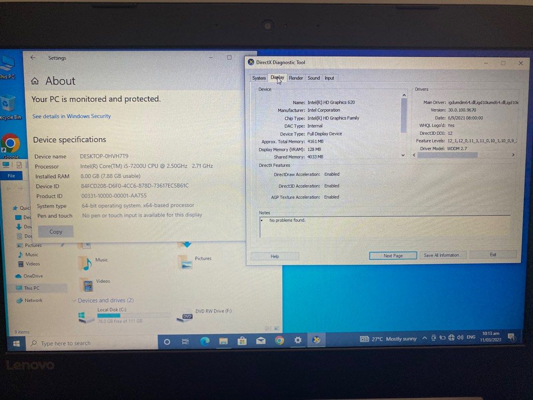 Lenovo IdeaPad i5 7th Gen 2.7ghz Laptop, Computers & Tech, Laptops ...