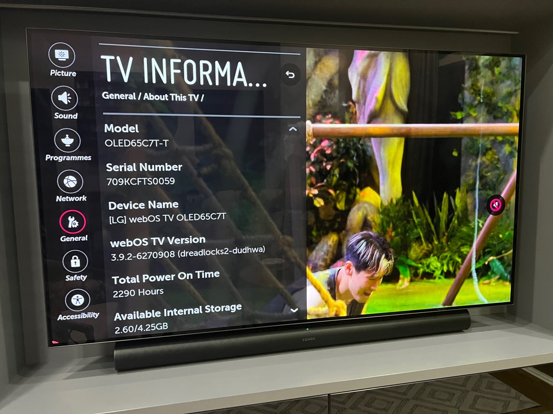 LG C7 65 inch OLED TV, TV & Home Appliances, TV & Entertainment, TV on ...