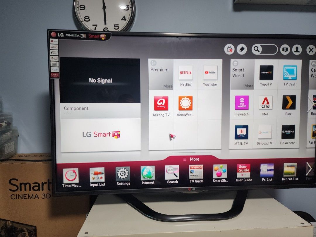 LG Smart 3D TV LA47 Series [pre-loved], TV & Home Appliances, TV ...