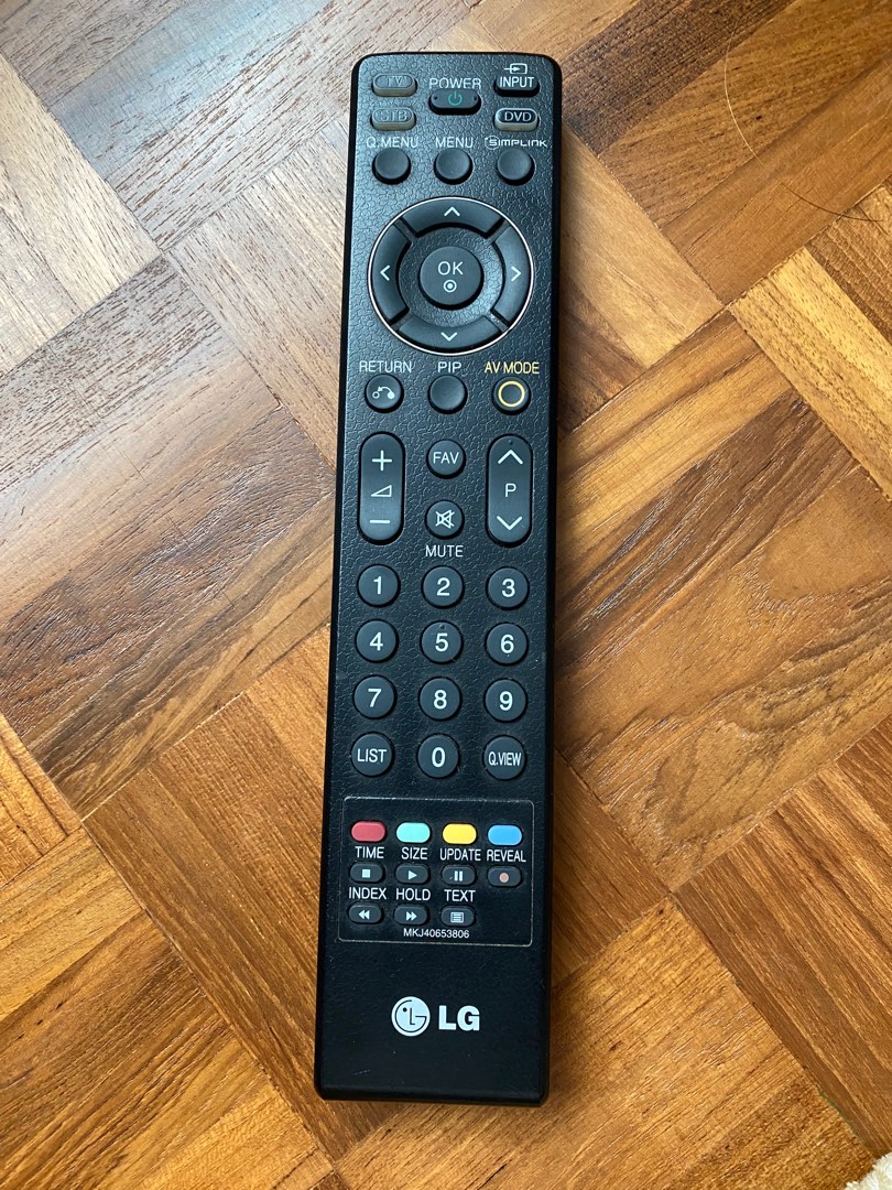 LG TV remote control, TV & Home Appliances, TV & Entertainment, TV ...