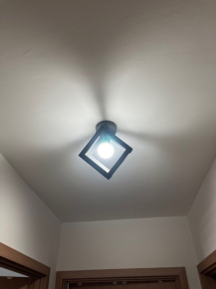 Light for corridor with light bulb, Furniture & Home Living, Lighting ...