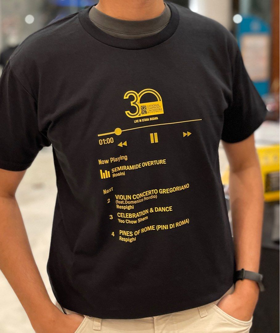 Limited Edition 30th Anniversary National Symphony Orchestra Official T ...