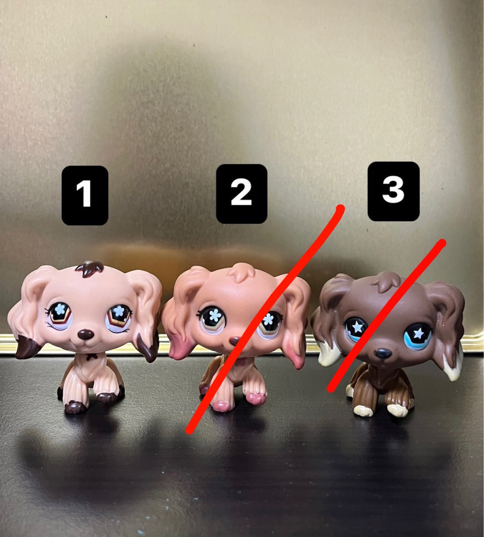littlest pet shop (lps) cocker spaniels, Hobbies & Toys, Toys & Games ...