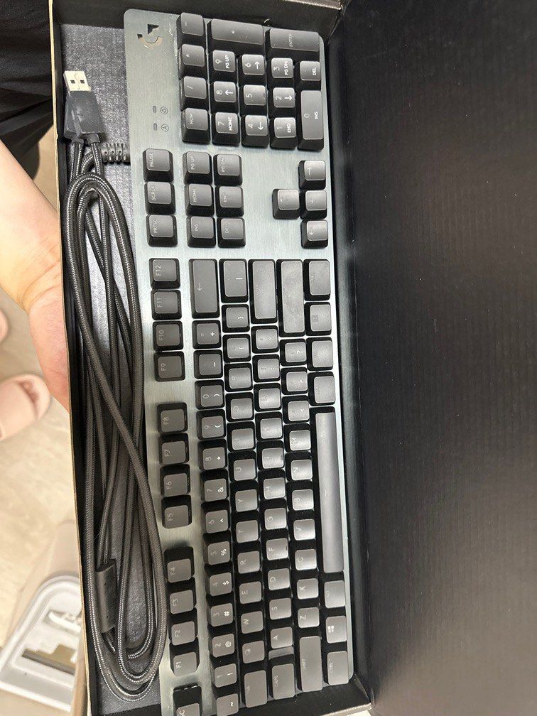 Logitech G512 Carbon keyboard, 電腦＆科技, 電腦周邊及配件, 電腦鍵盤及相關產品 - Carousell