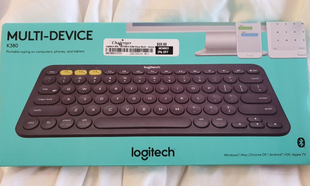 Logitech K380 Multi Device Portable Keyboard Computers And Tech Parts And Accessories Computer