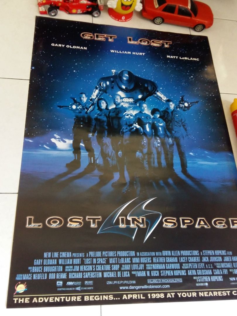 LOST IN SPACE 1999 Poster Original Movie Merchandise, Hobbies & Toys ...