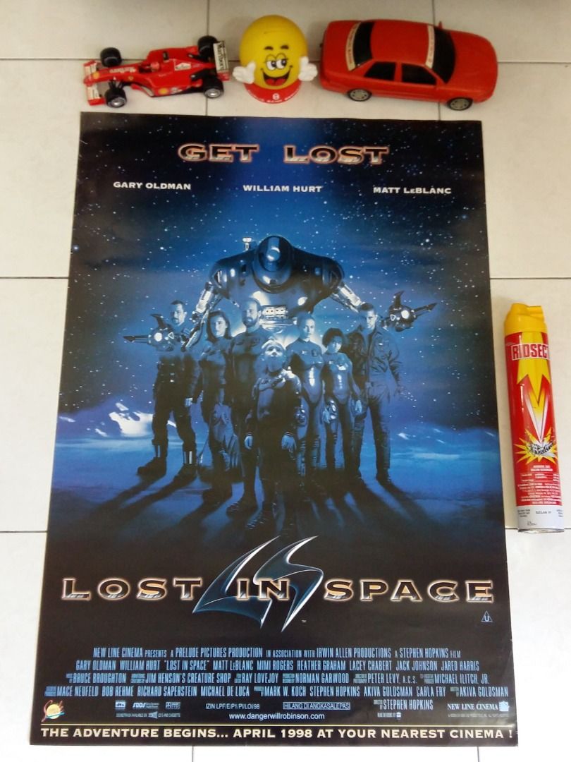 LOST IN SPACE 1999 Poster Original Movie Merchandise, Hobbies & Toys ...