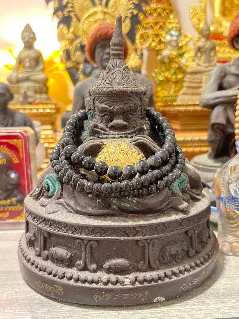 LP Key Phra Rahu Bucha 6inch Base (No Nego), Hobbies & Toys ...