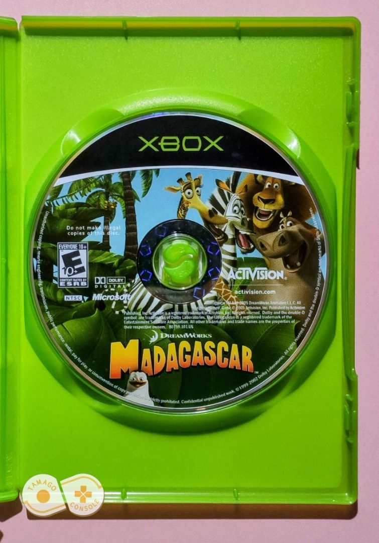 Madagascar - [OG XBOX / Original XBOX Game] [NTSC / ENGLISH Language ...