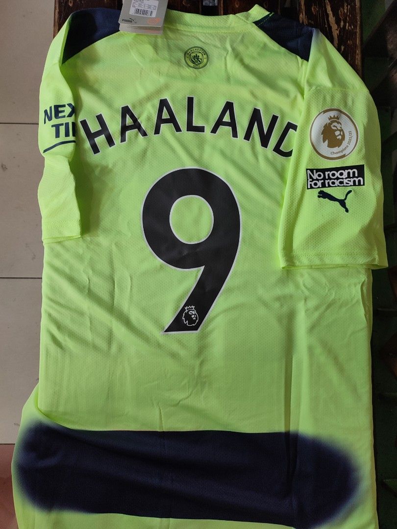 Manchester city away/3rd/home Jersey set +2 patches, Men's Fashion ...