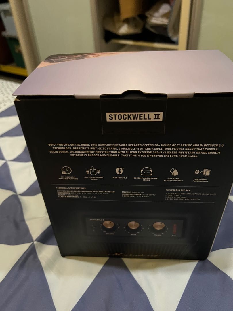 Marshall Stockwell 2 / II, Audio, Soundbars, Speakers & Amplifiers on ...