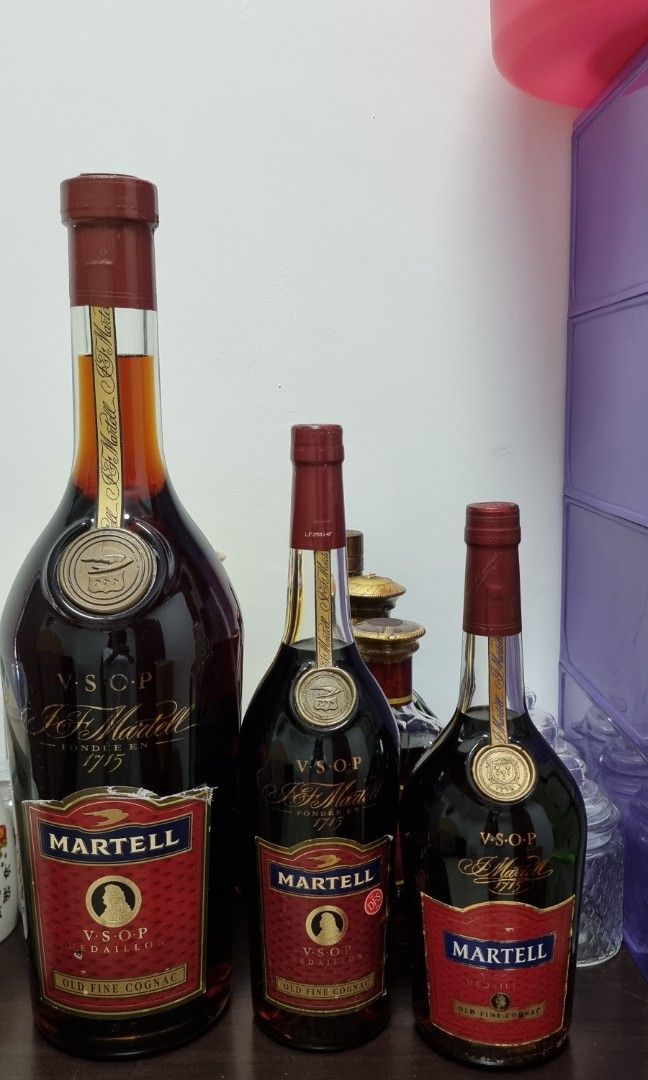 Martell VSOP, Food & Drinks, Alcoholic Beverages on Carousell