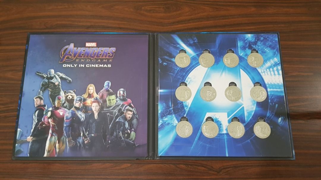 Marvel's Avenger: Endgame Collectible Coin [LIMITED EDITION FULL SET ...