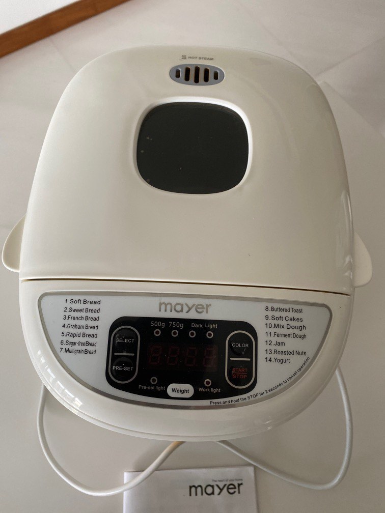 Mayer Bread maker, TV & Home Appliances, Kitchen Appliances ...