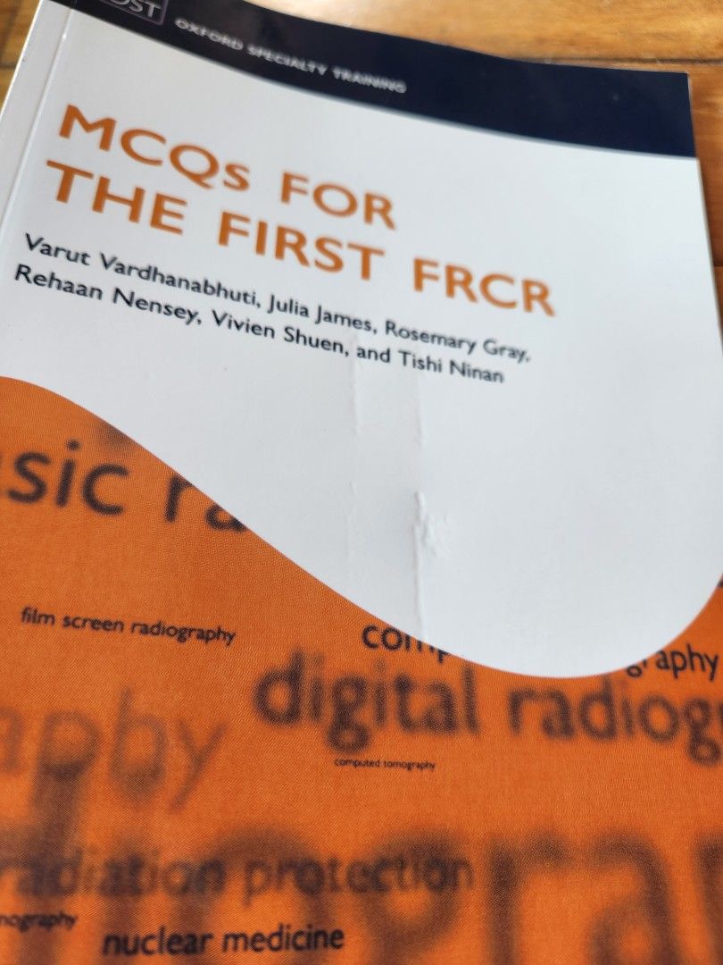 MCQs for the first FRCR, Hobbies & Toys, Books & Magazines, Textbooks ...