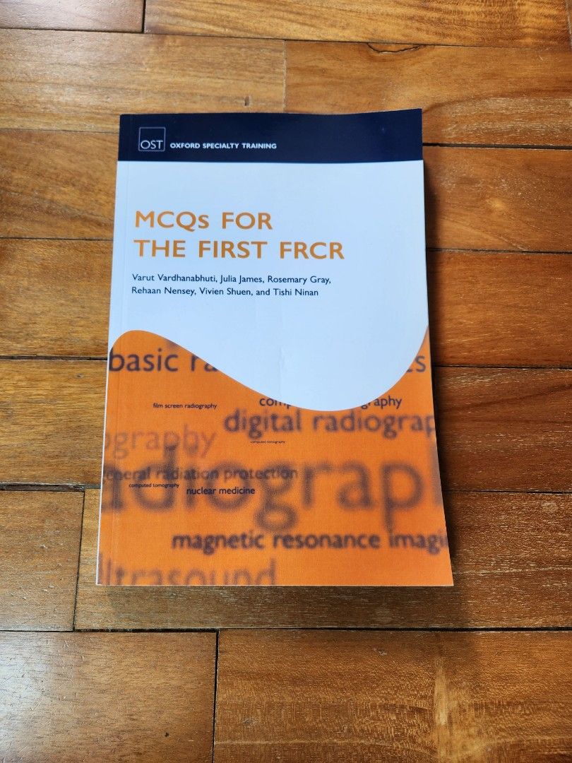 MCQs for the first FRCR, Hobbies & Toys, Books & Magazines, Textbooks ...