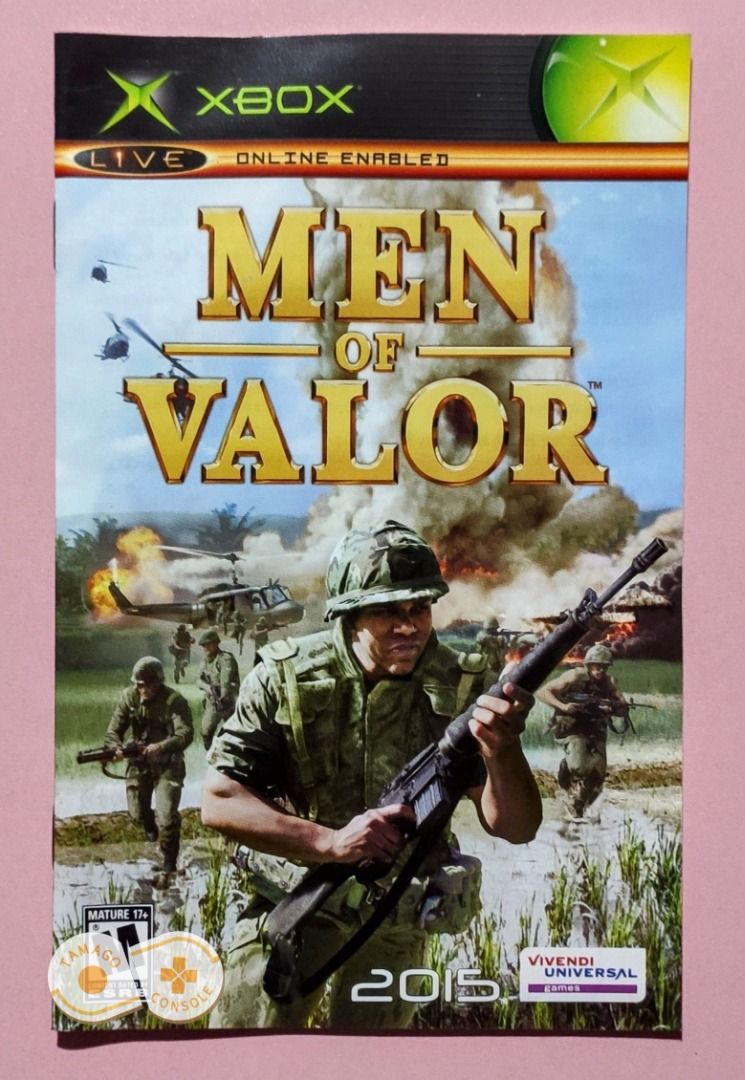 Men of Valor - [OG XBOX / Original XBOX Game] [NTSC / ENGLISH Language] [CIB / Complete In Box ...
