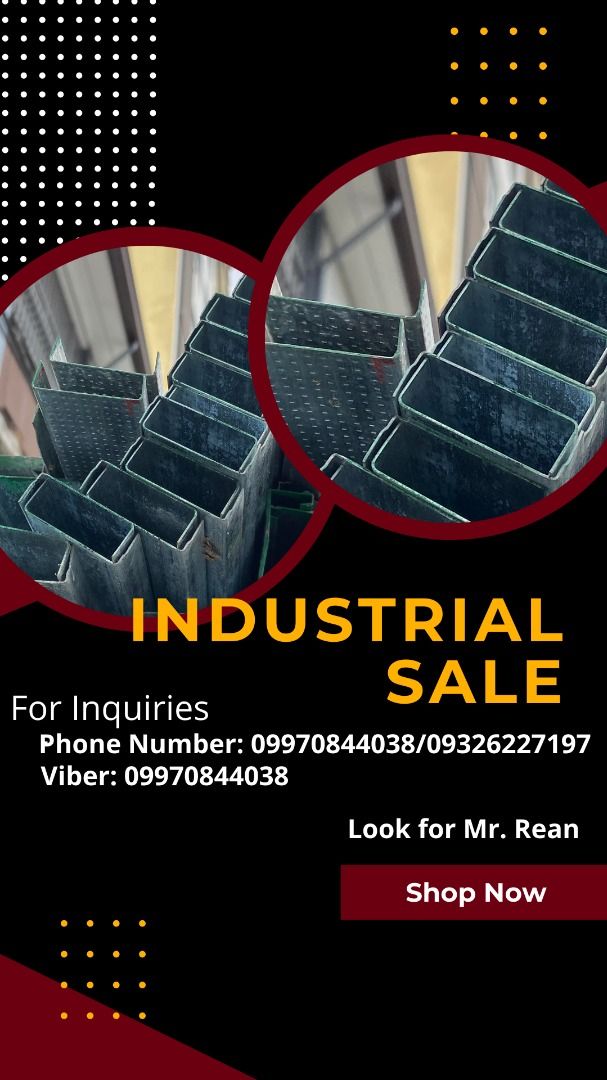 Metal Carrying Channel, Commercial & Industrial, Industrial Equipment ...