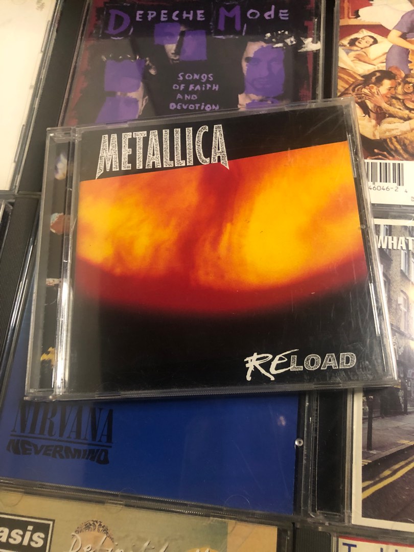 Metallica Reload (cd), Hobbies & Toys, Music & Media, CDs & DVDs on ...