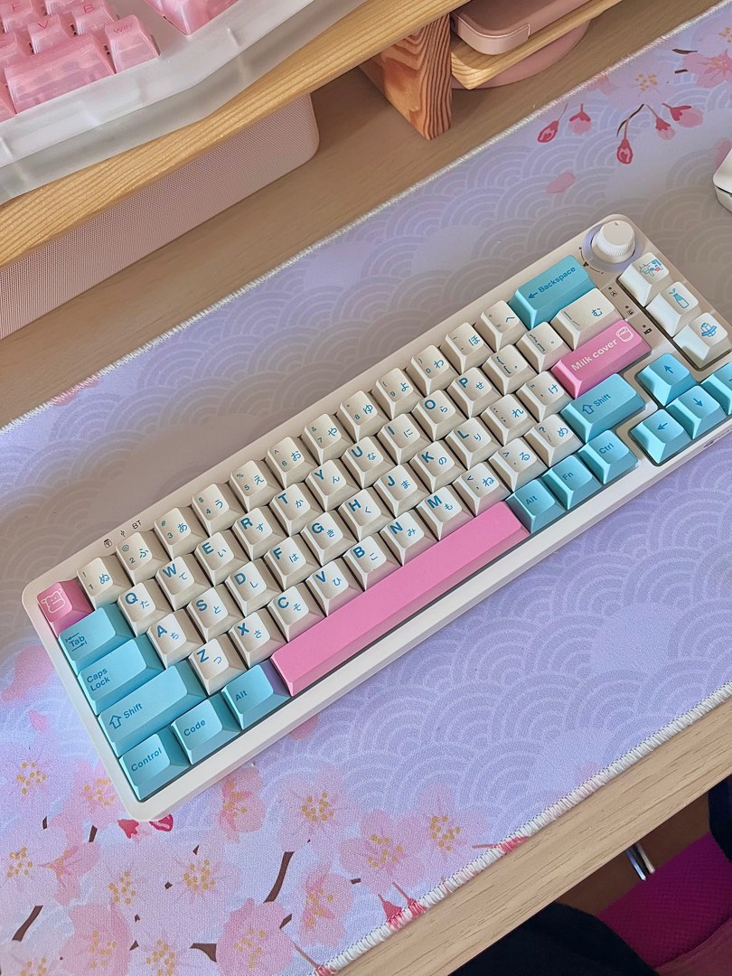 MILK COVER KEYCAP, Computers & Tech, Parts & Accessories, Computer ...