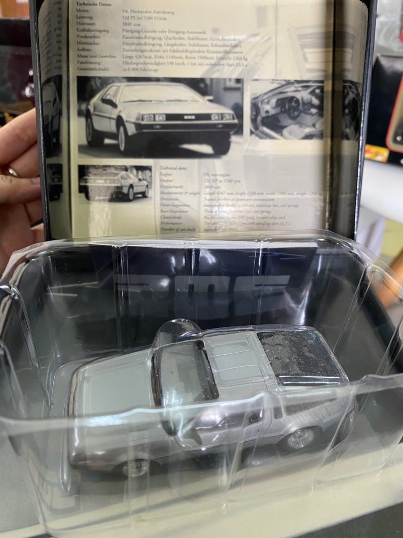 Minichamps 1981 DeLorean DMC-12 Gift Box (1:43 scale), Hobbies & Toys ...
