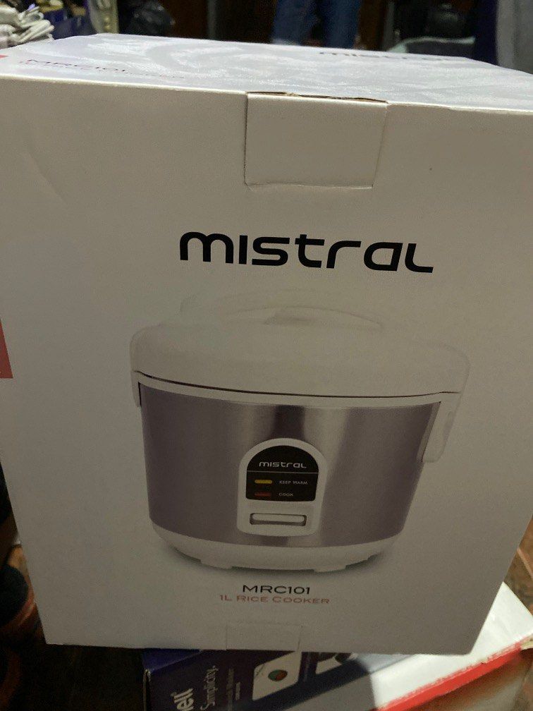 Mistral MRC101 1L rice cooker, TV & Home Appliances, Kitchen Appliances ...